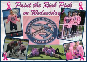 Paint the Rink Pink Postponed–Game is on | Wheatley Omstead Sharks